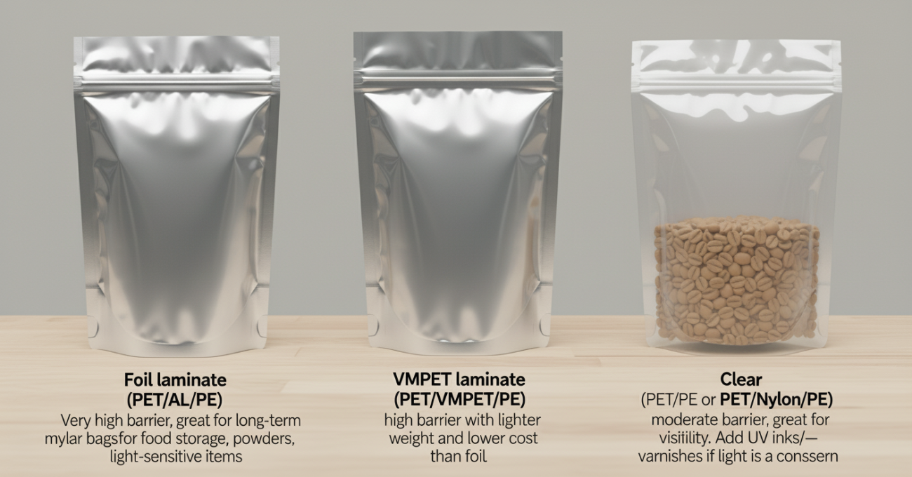 Mylar Bags: Sizes, Thickness & Printing – Perfect Guide